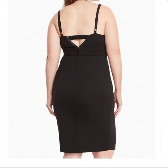 torrid | Dresses | Torrid Black Bustier Knit Bodycon Dress | Poshmark